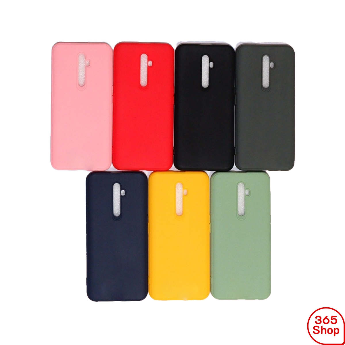 เคส OPPO Reno2 F CPH1989 เคสซิลิโคนนิ่ม กันกล้อง สีพาสเทล TPU หนา | 365shop