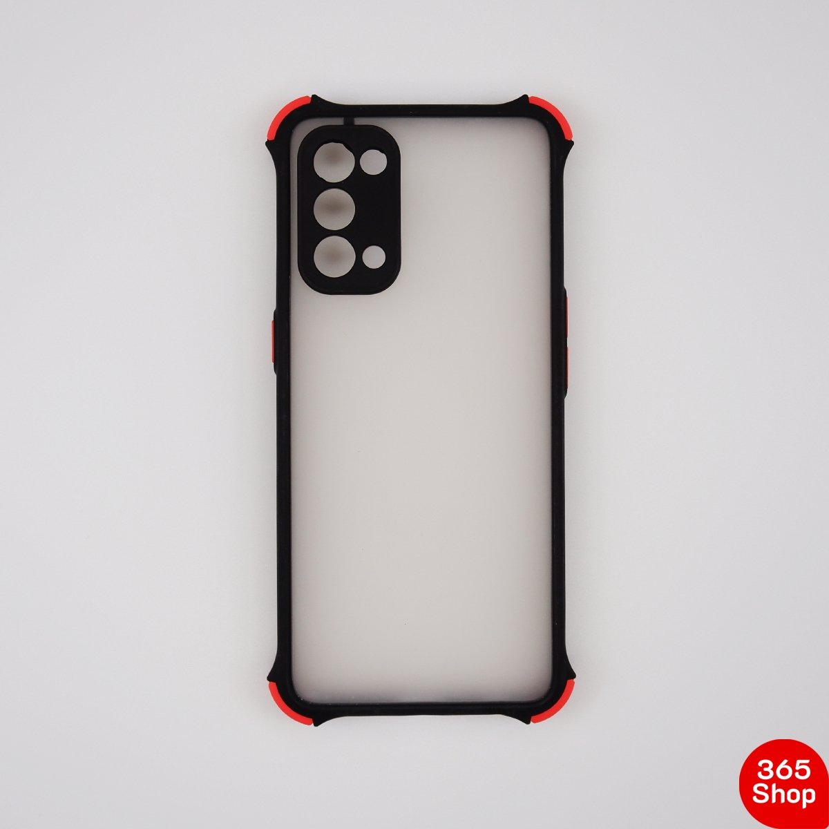 เคส OPPO Reno 5 4G 5G CPH2159 CPH2145 เคสแข็งหลังขุ่น ขอบสีนิ่ม กัน ...