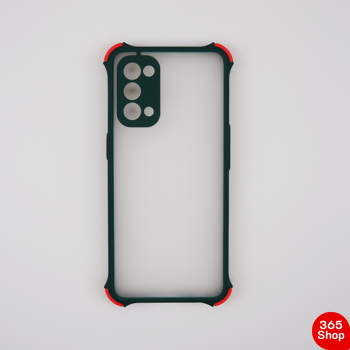 เคส OPPO Reno 5 4G 5G CPH2159 CPH2145 เคสแข็งหลังขุ่น ขอบสีนิ่ม กัน ...