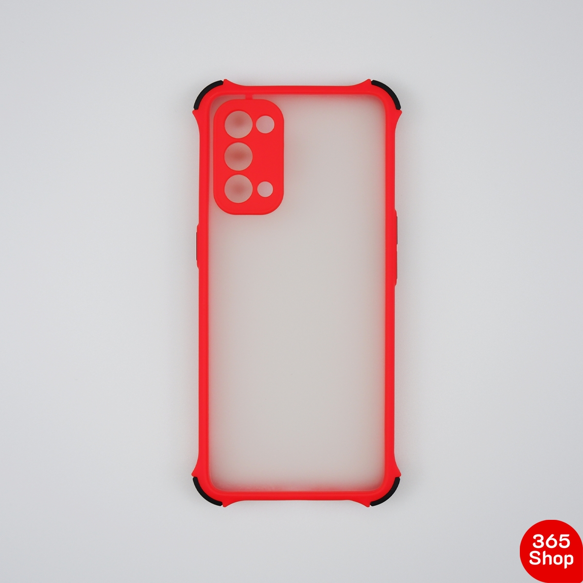 เคส OPPO Reno 5 4G 5G CPH2159 CPH2145 เคสแข็งหลังขุ่น ขอบสีนิ่ม กัน ...