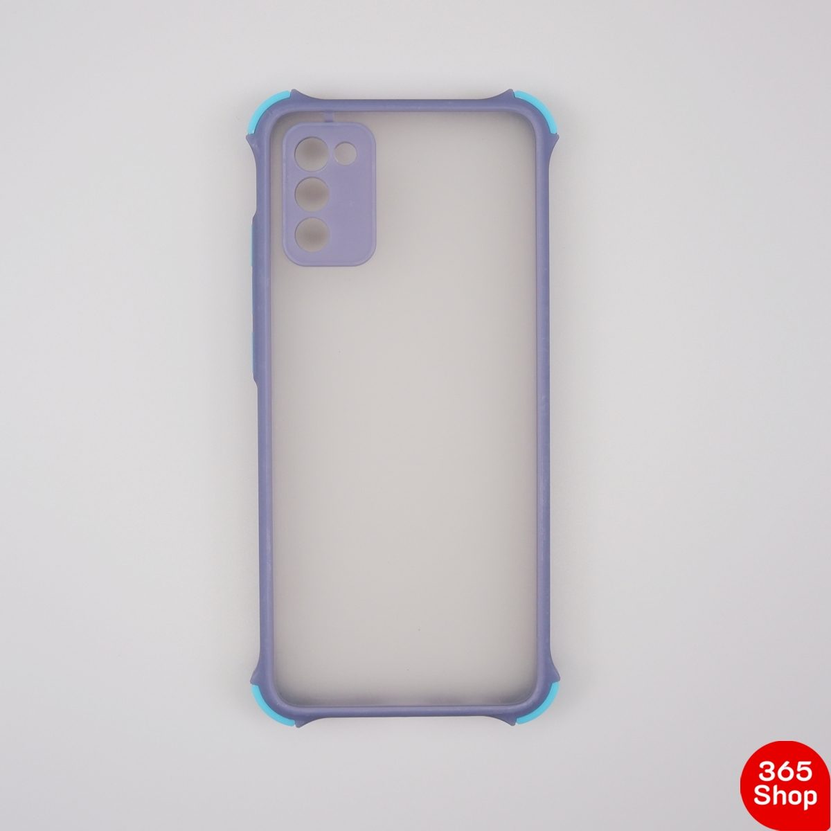 เคส Samsung Galaxy A02s SM-A025F/DS เคสแข็งหลังขุ่น ขอบสีนิ่ม กันกระแทก ...