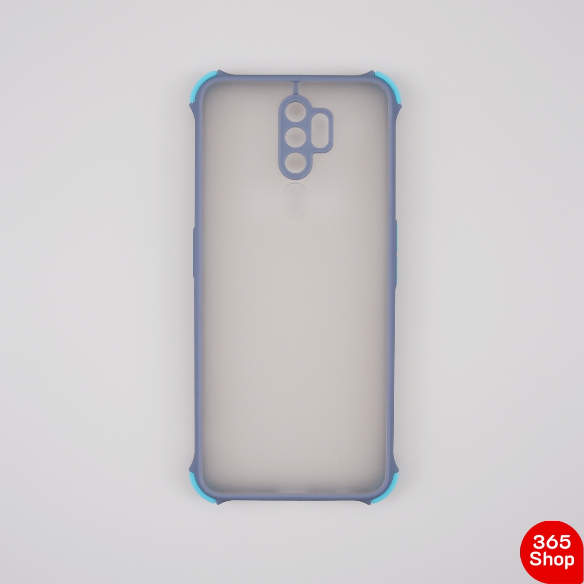 เคส OPPO A5 2020 A9 2020 CPH1931 CPH1937 เคสแข็งหลังขุ่น ขอบสีนิ่ม กัน ...