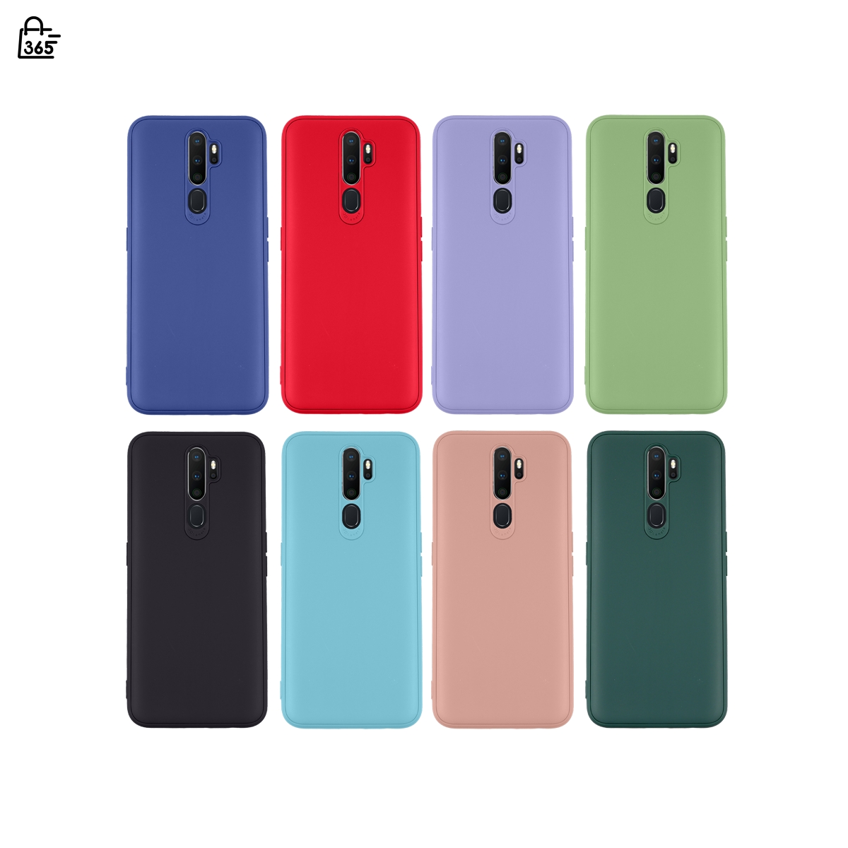 เคส OPPO A5 2020 A9 2020 CPH1931 CPH1937 เคสซิลิโคนนิ่ม กันกล้อง สีพาส ...
