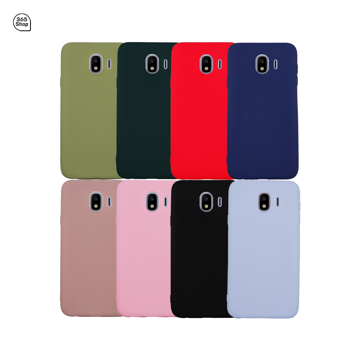 เคส Samsung Galaxy J4 2018 SM-J400F/DS เคสซิลิโคนนิ่ม สีพาสเทล TPU บาง | 365shop